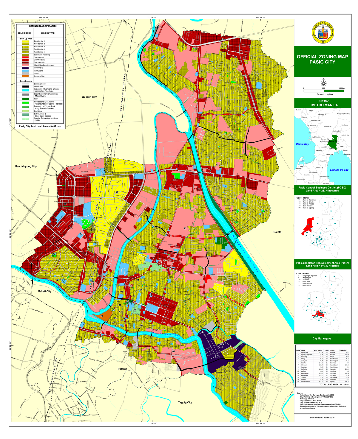 Official Zoning Map: Key Locations and Designations - Studocu