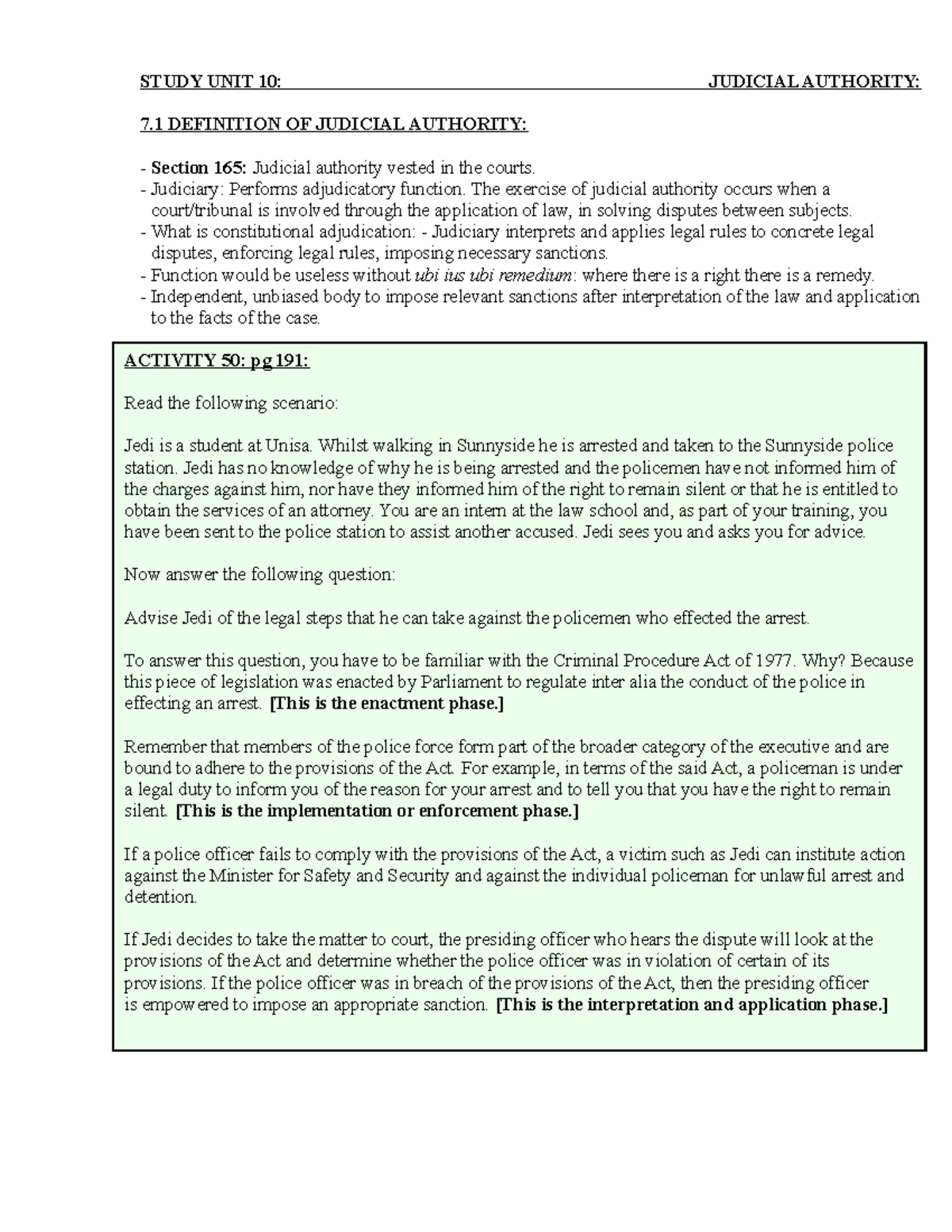 Chapter 9 - The Executive Authority - National Sphere - Government ...