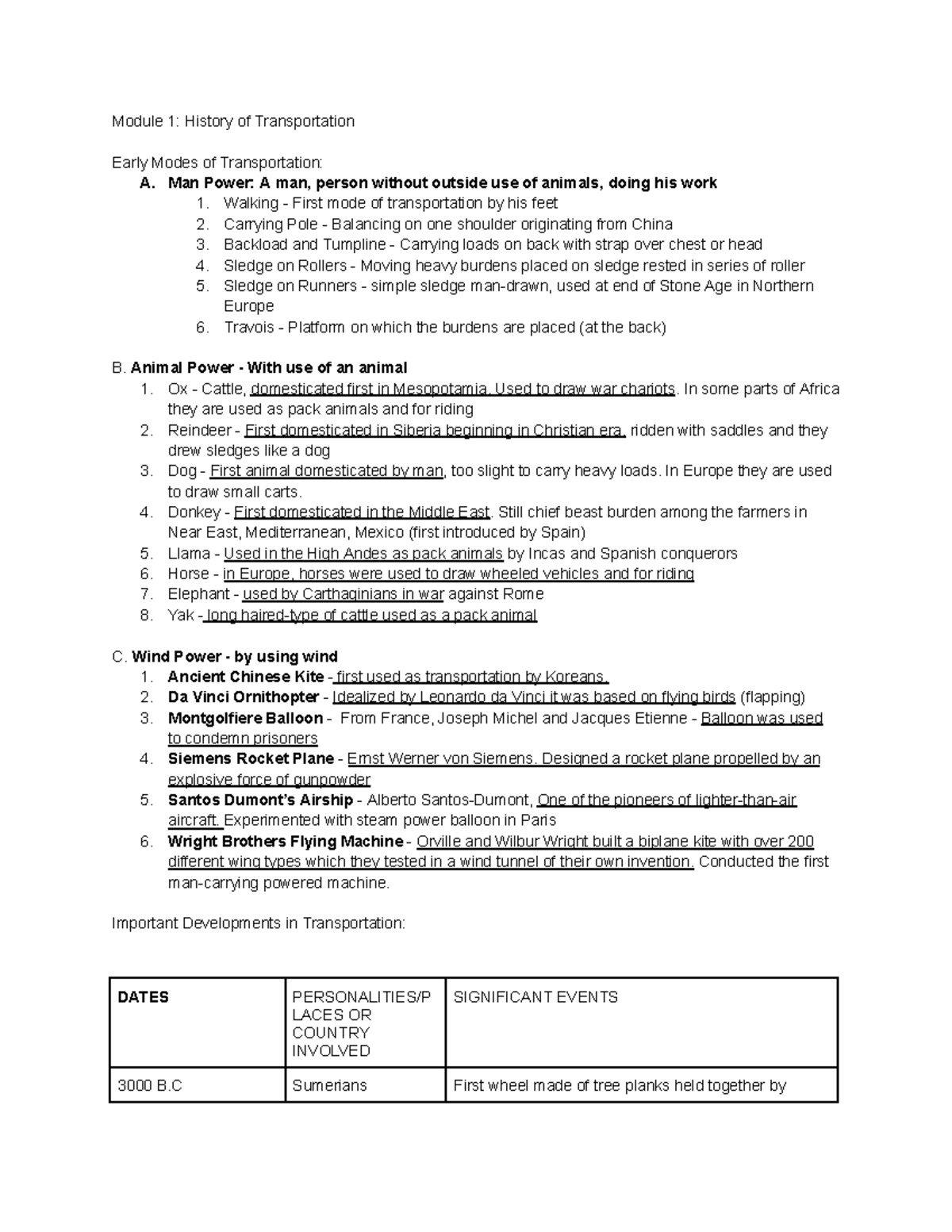 CRI 179 - Traffic Management and Accident Investigation: P1 Lesson ...