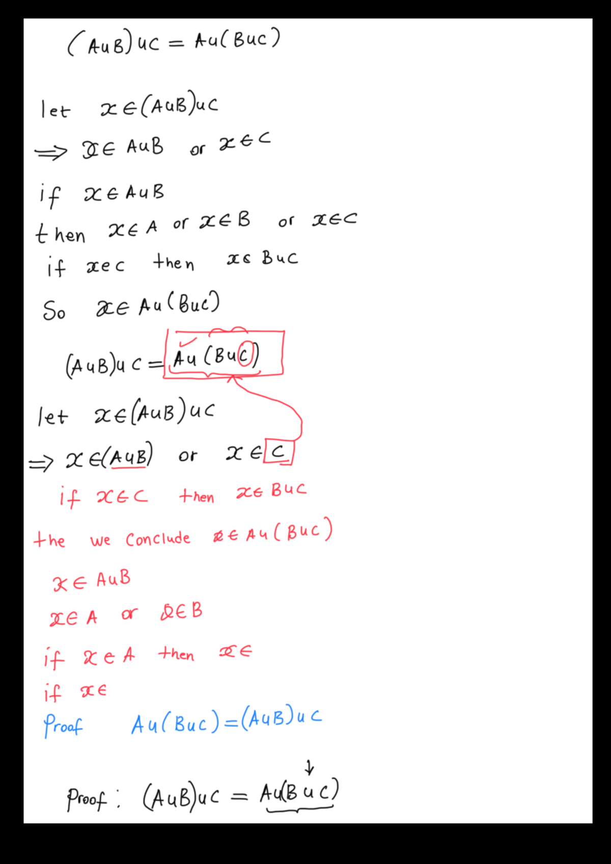 Elementary Set Theory: Proofs and Concepts (AuB) - Studocu
