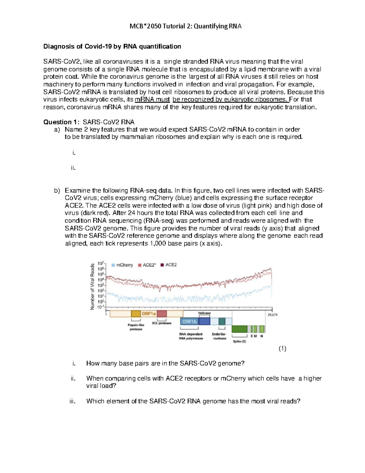 Tutorial 2: RNA Quantification and Diagnostic Protocols for SARS-CoV-2 ...