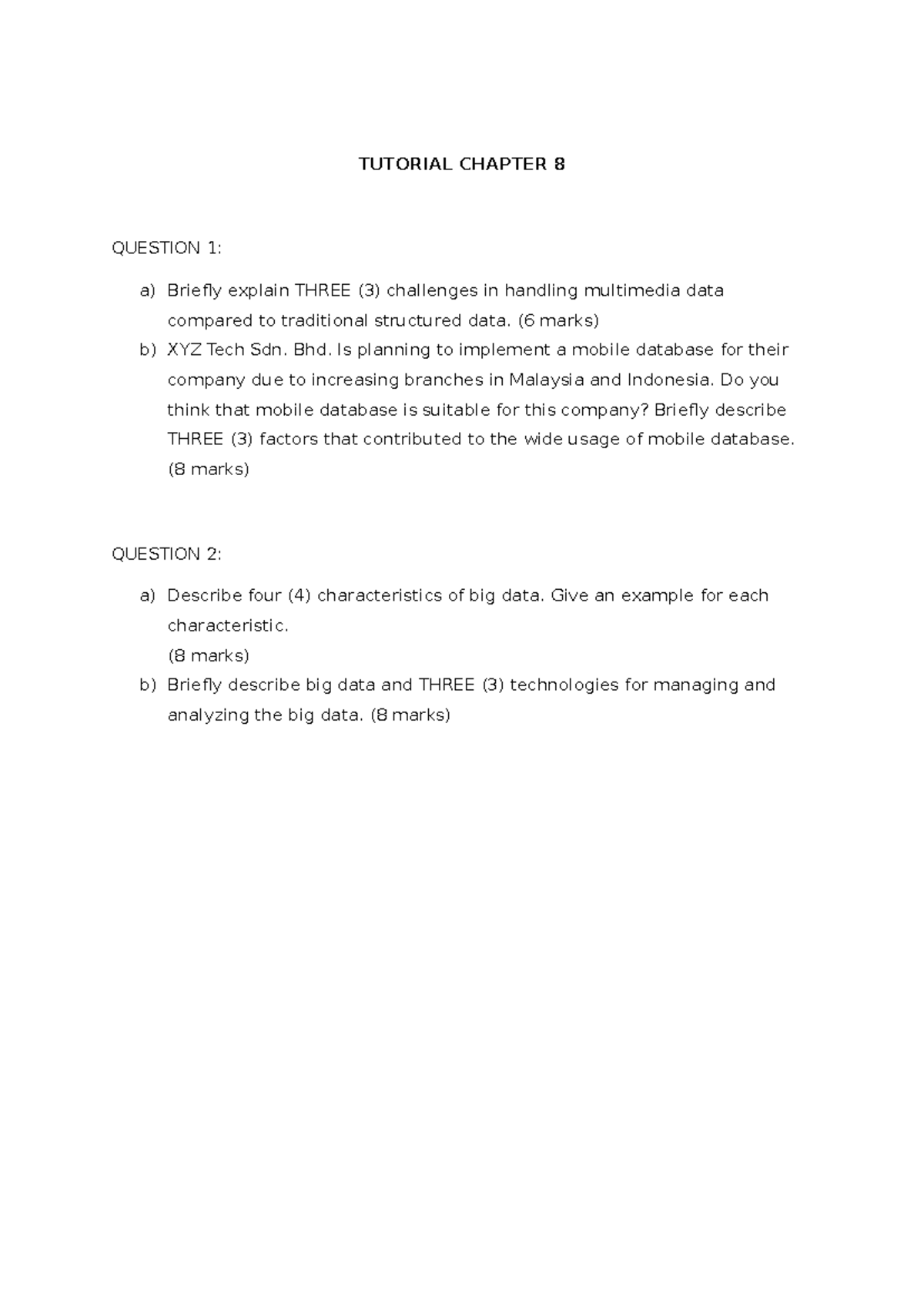 Tutorial Chapter 8: Challenges of Multimedia Data & Big Data Insights ...