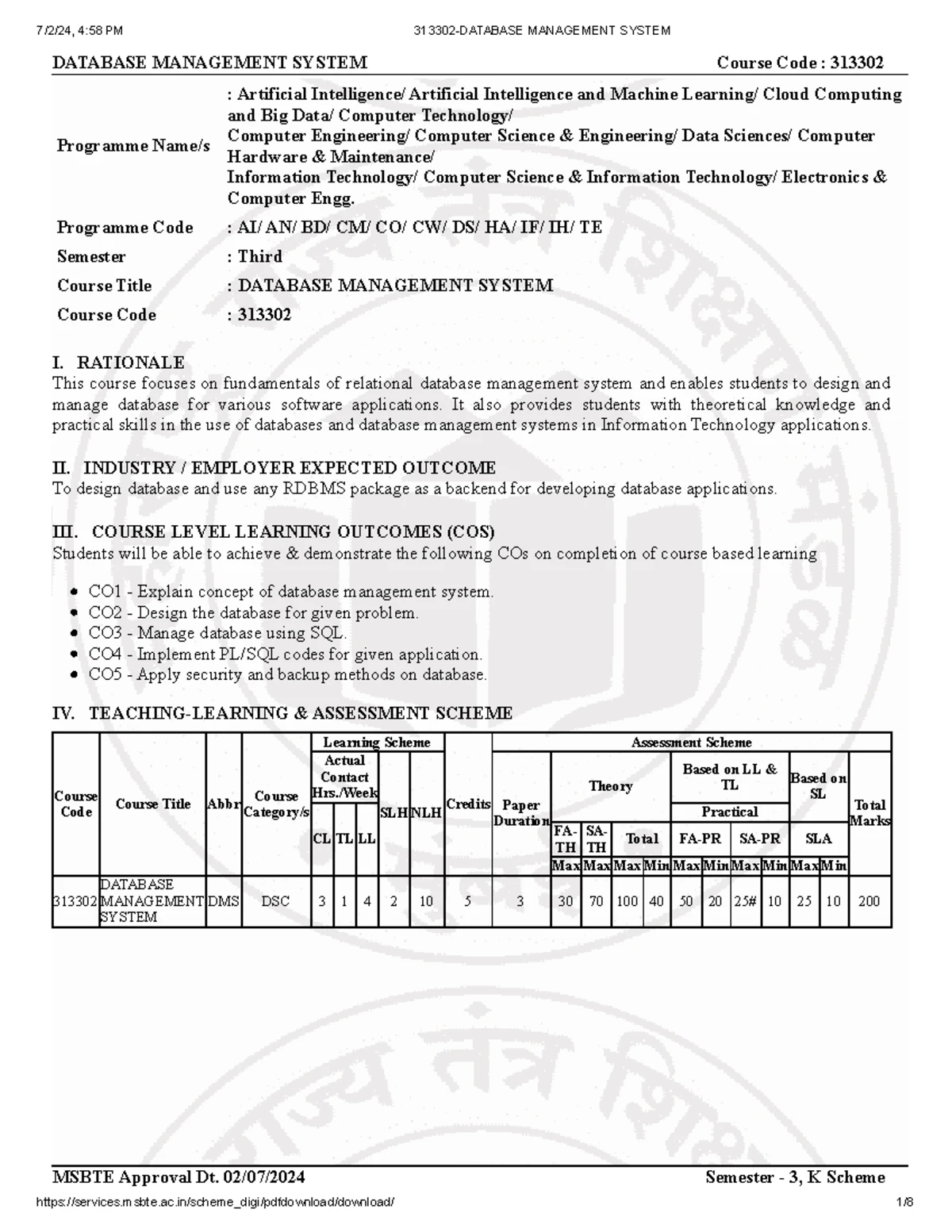 Salon Management system - Project Report On “Beauty Parlour Management System” Presented By Mr ...