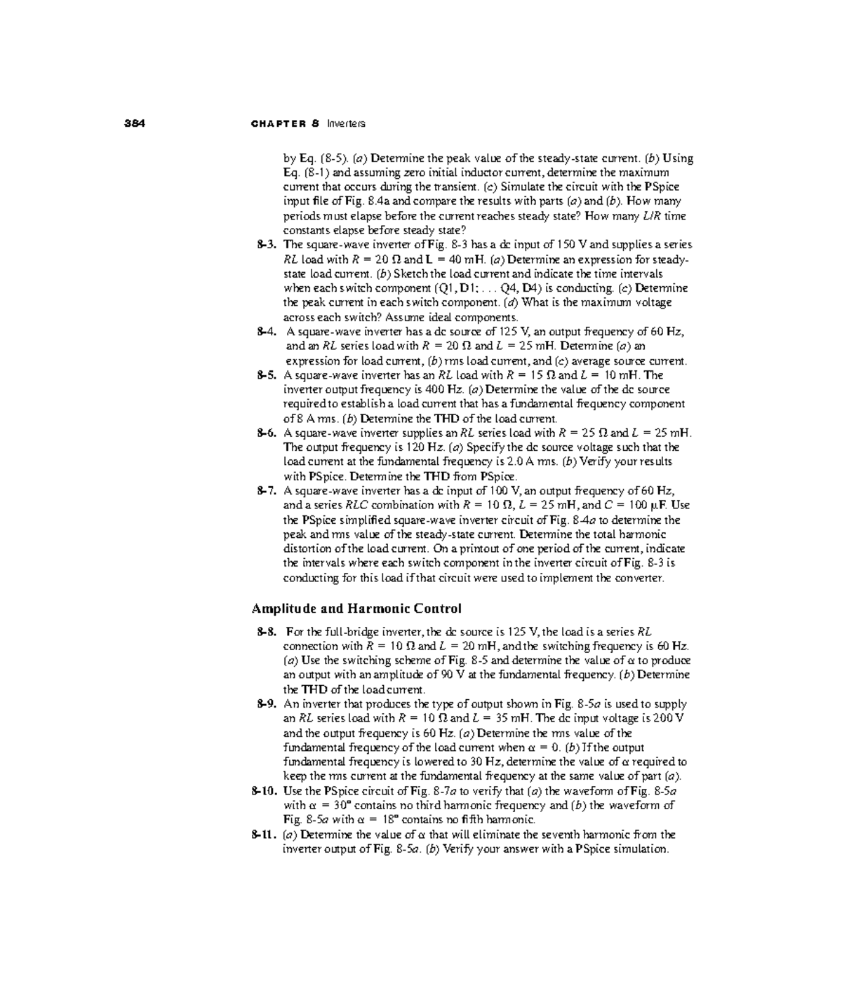 Power Electronics - Inverter Analysis and Design Lecture 39 - Studocu