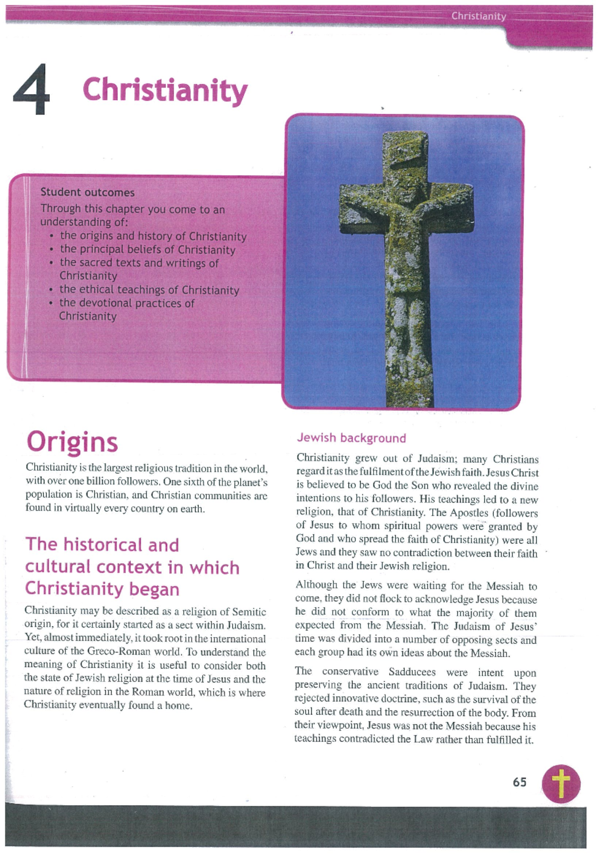 Spotlight: Christianity (CHRIST 4) - Key Concepts and Historical ...