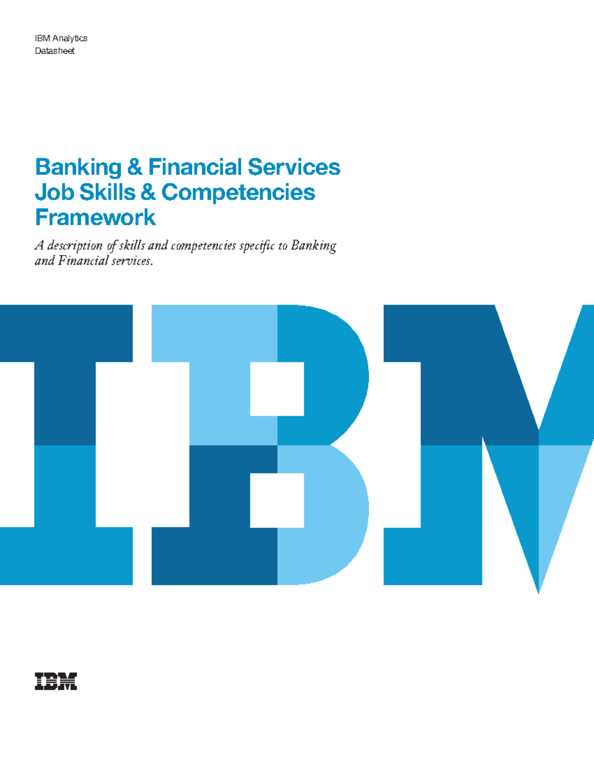 Banking Financial Services Job Skills and Competency Frameworks ...