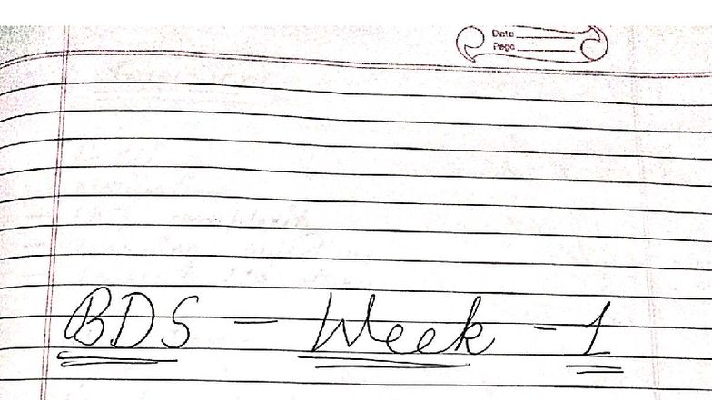 BDS 23F3000095 Week 1-6 Lecture Notes on Digital Logic Design - Studocu