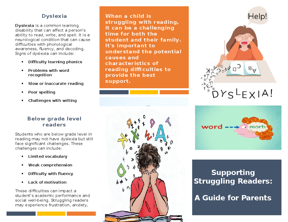 Topic 6: Understanding Dyslexia & Support for Below Grade Level Readers ...