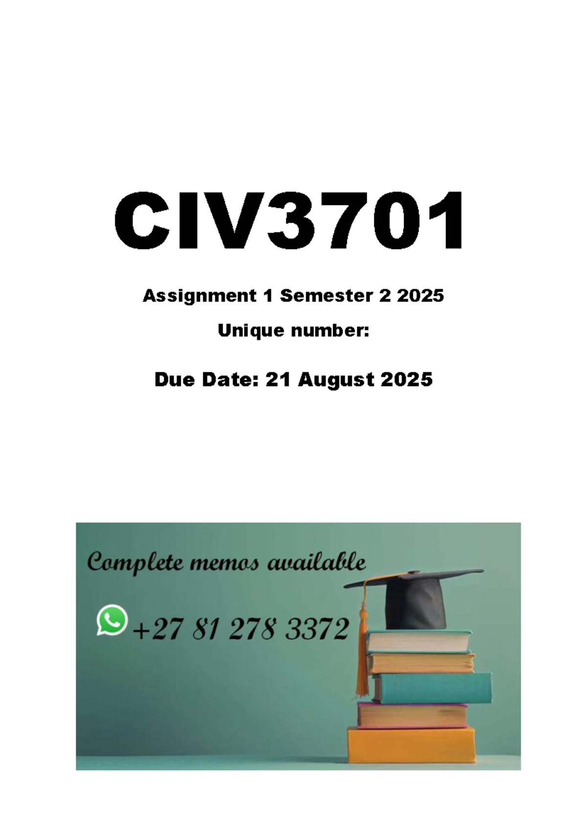 CIV3701 Assignment 1 Memo: Legal Proceedings & Jurisdiction Analysis - Studocu