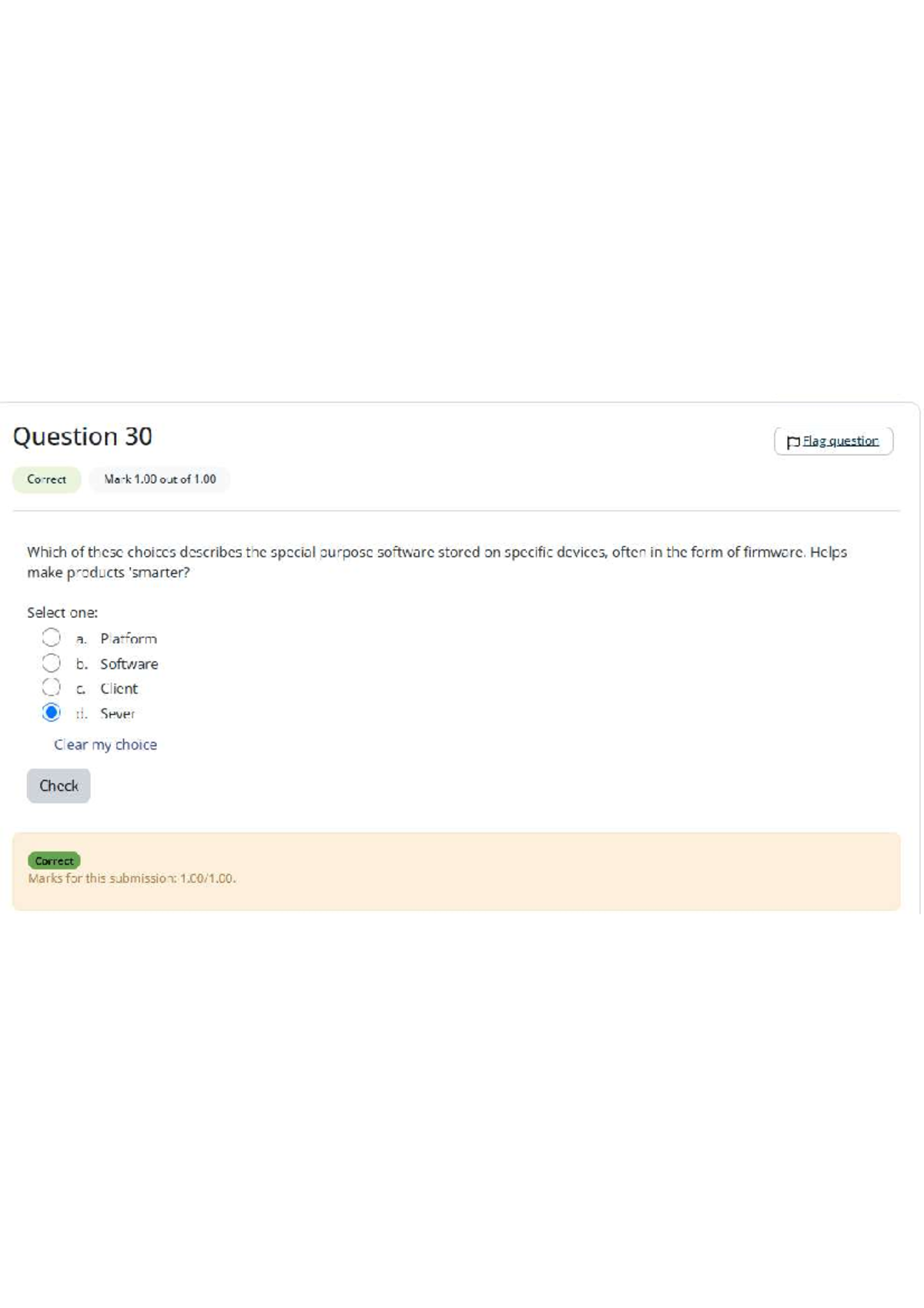 IT6101 - System Integration and Architecture 1 Long Quiz 3 Questions ...