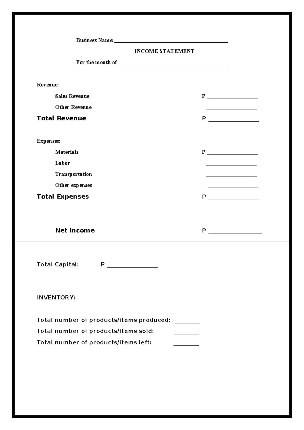 Format for q4 project entrep 10 - Business Name