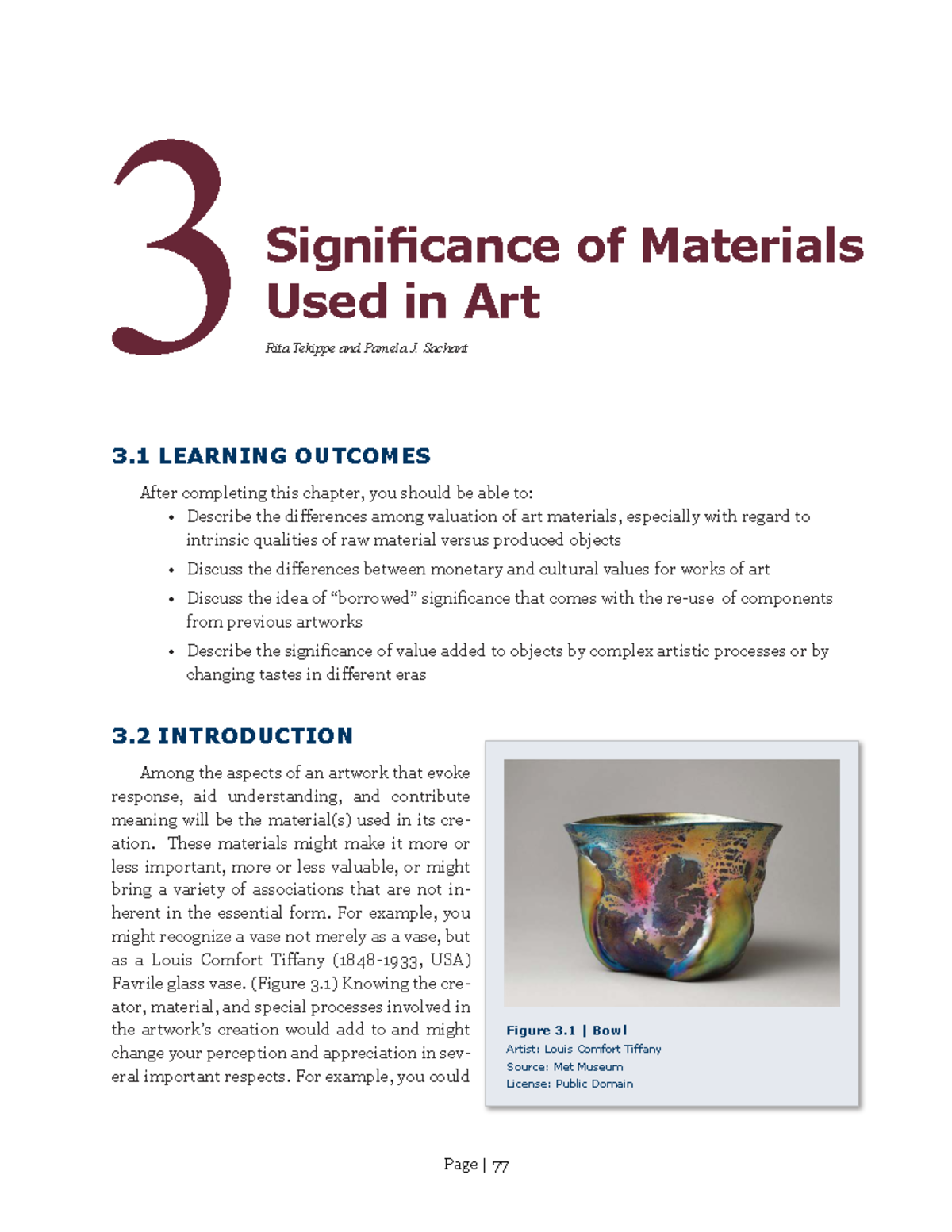 Introduction to Art: Significance of Materials Used in Art (AUMS) - Studocu