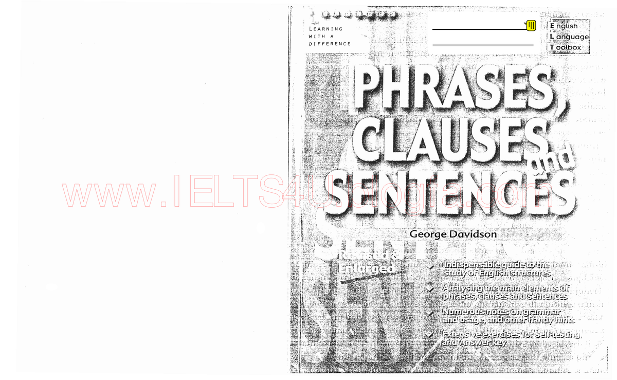 Phrases, Clauses and Sentences - George Davidson - "l. .... U Z U w oc ...