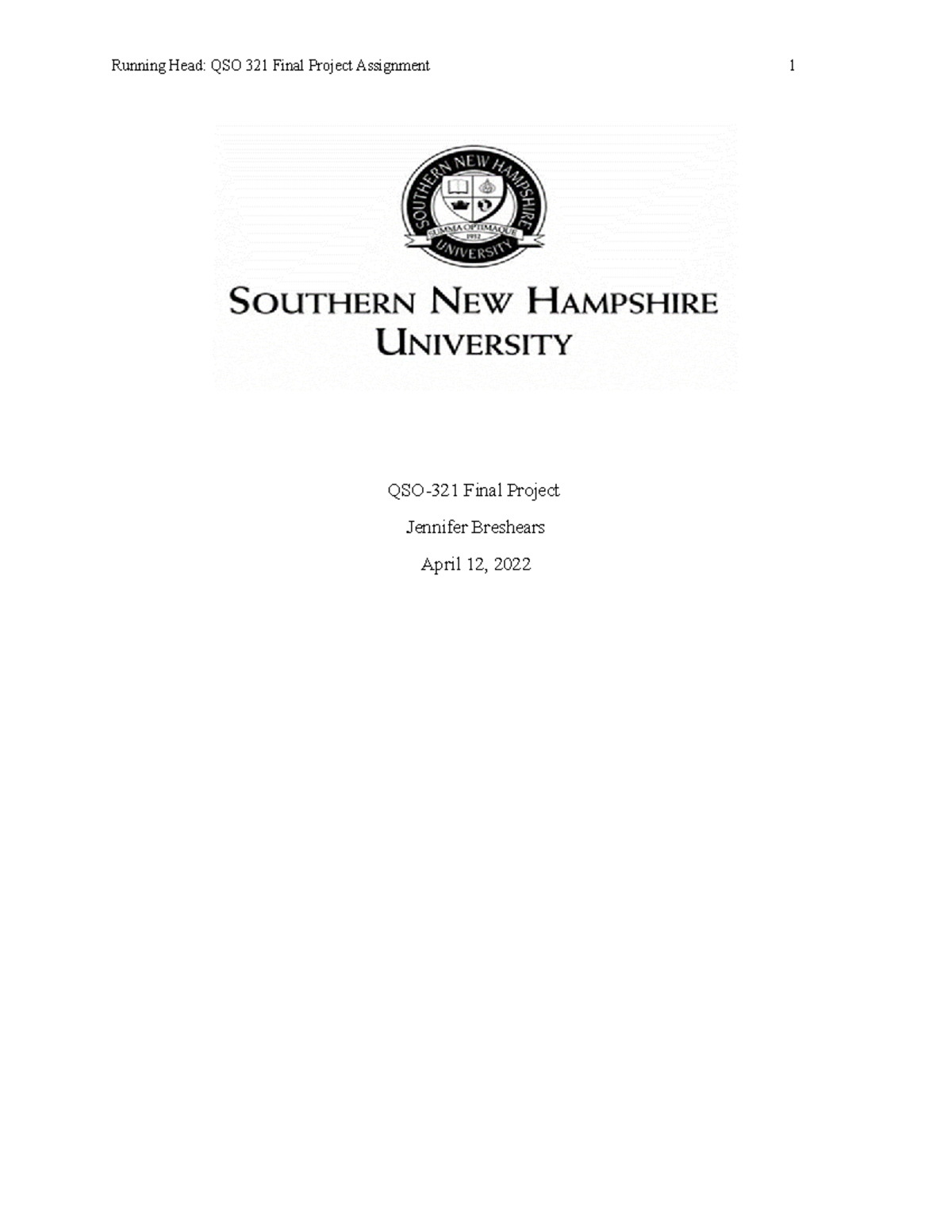 QSO 321 Final Project Report: Justifying the Triple Bottom Line ...