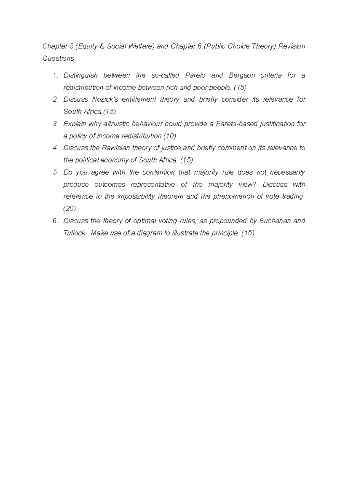 ECO 313 Final Exam: Econometrics 3 - 2023 Comprehensive Guide - Studocu