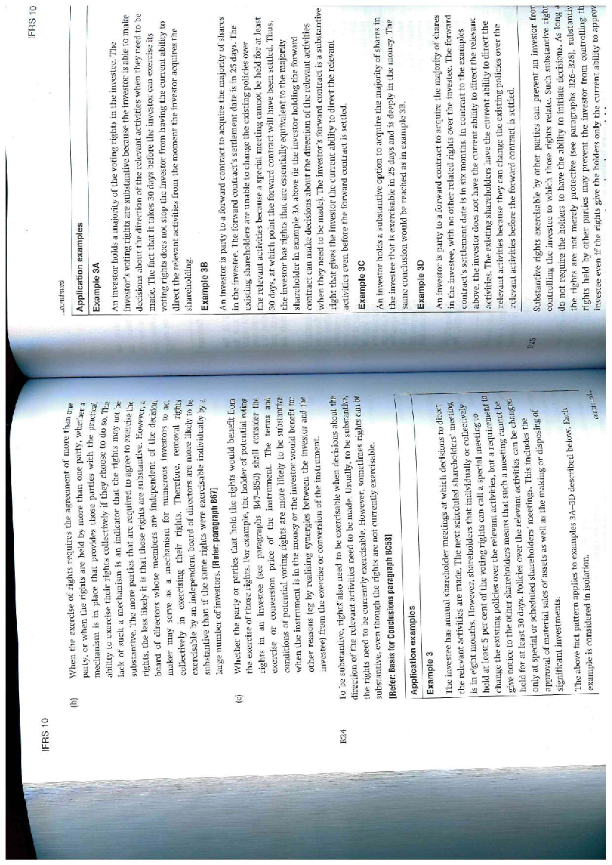 IFRS 10 Class Example 3: Substantive Rights Analysis - Studocu