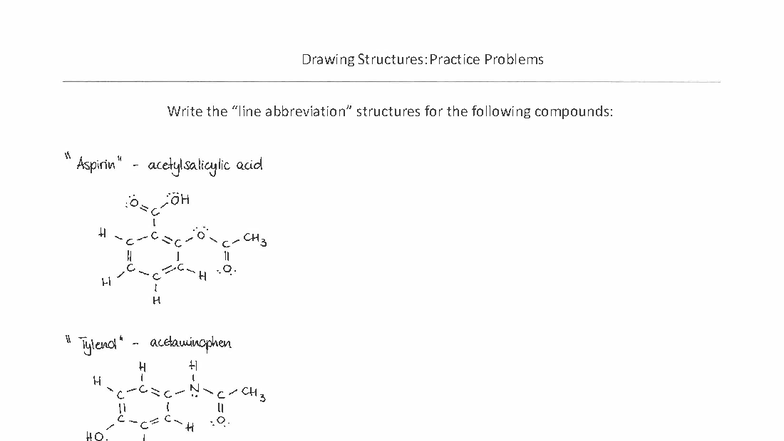 Topic 1 - Drawing Structures - PP - Drawing Structures: Practice ...