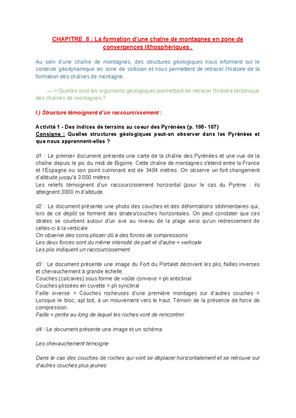 Fiche d'Utilisation de la Lame KOVA pour le Comptage Cellulaire - Studocu