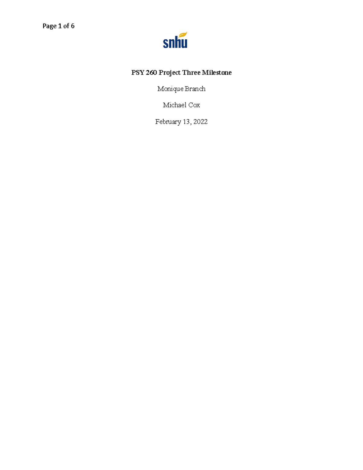 PSY260 Project 3 Milestone: Analyzing Racial Discrimination Findings - Studocu