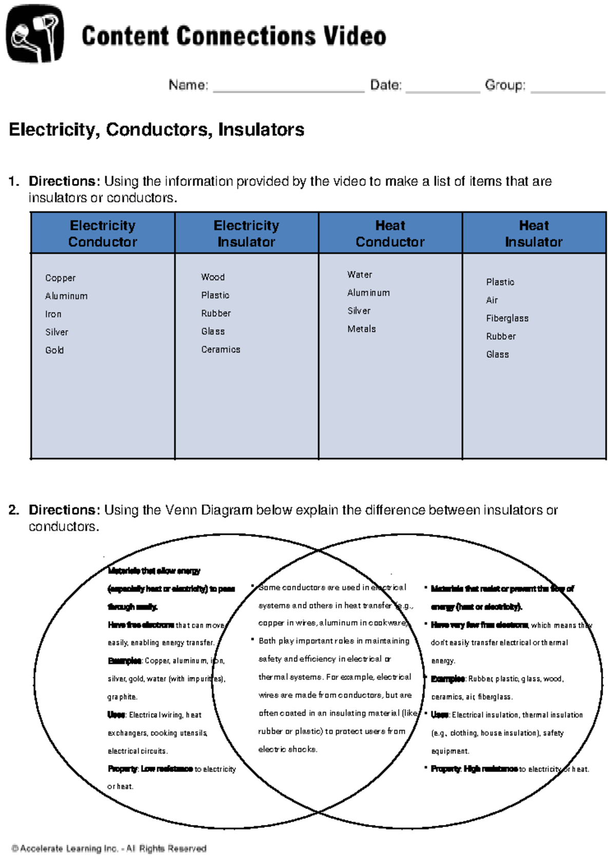 Kami Export - Jada Gibson - electricity, conductors, insulators student ...
