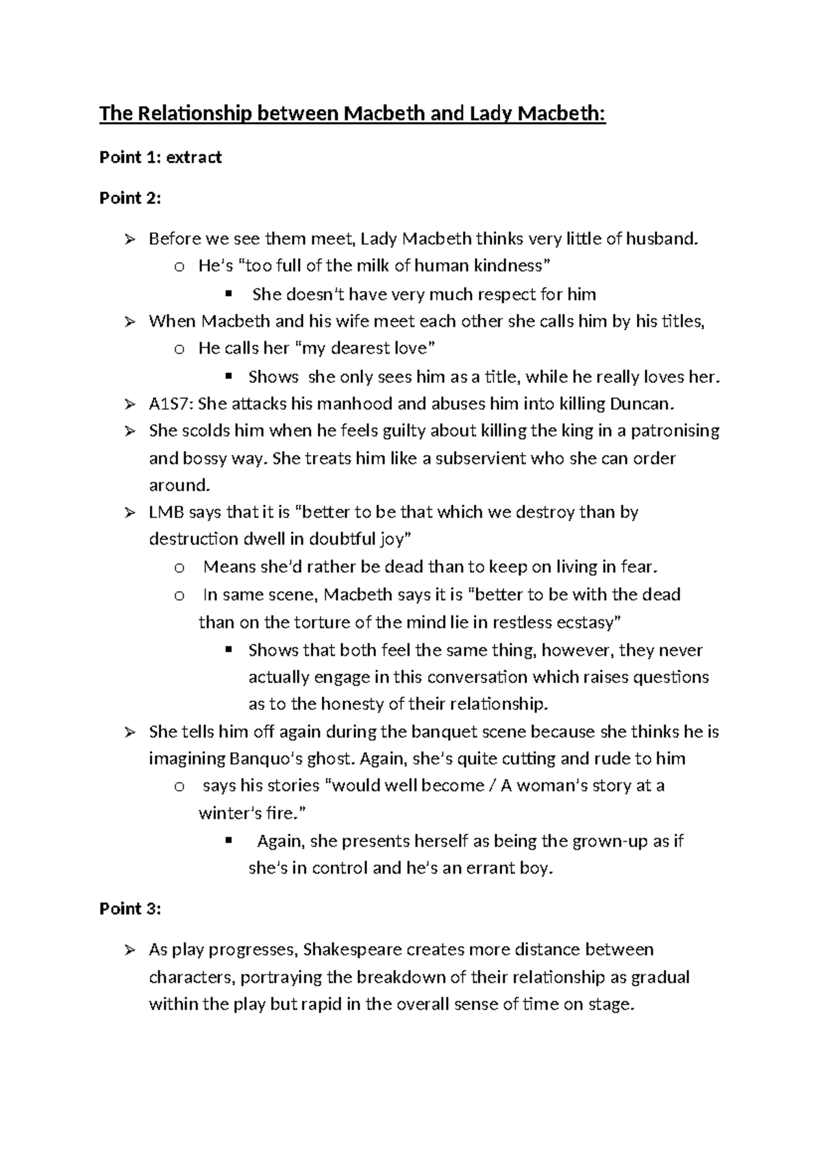 Lady Macbeth's Transformation in Shakespeare's Macbeth: An Analysis ...