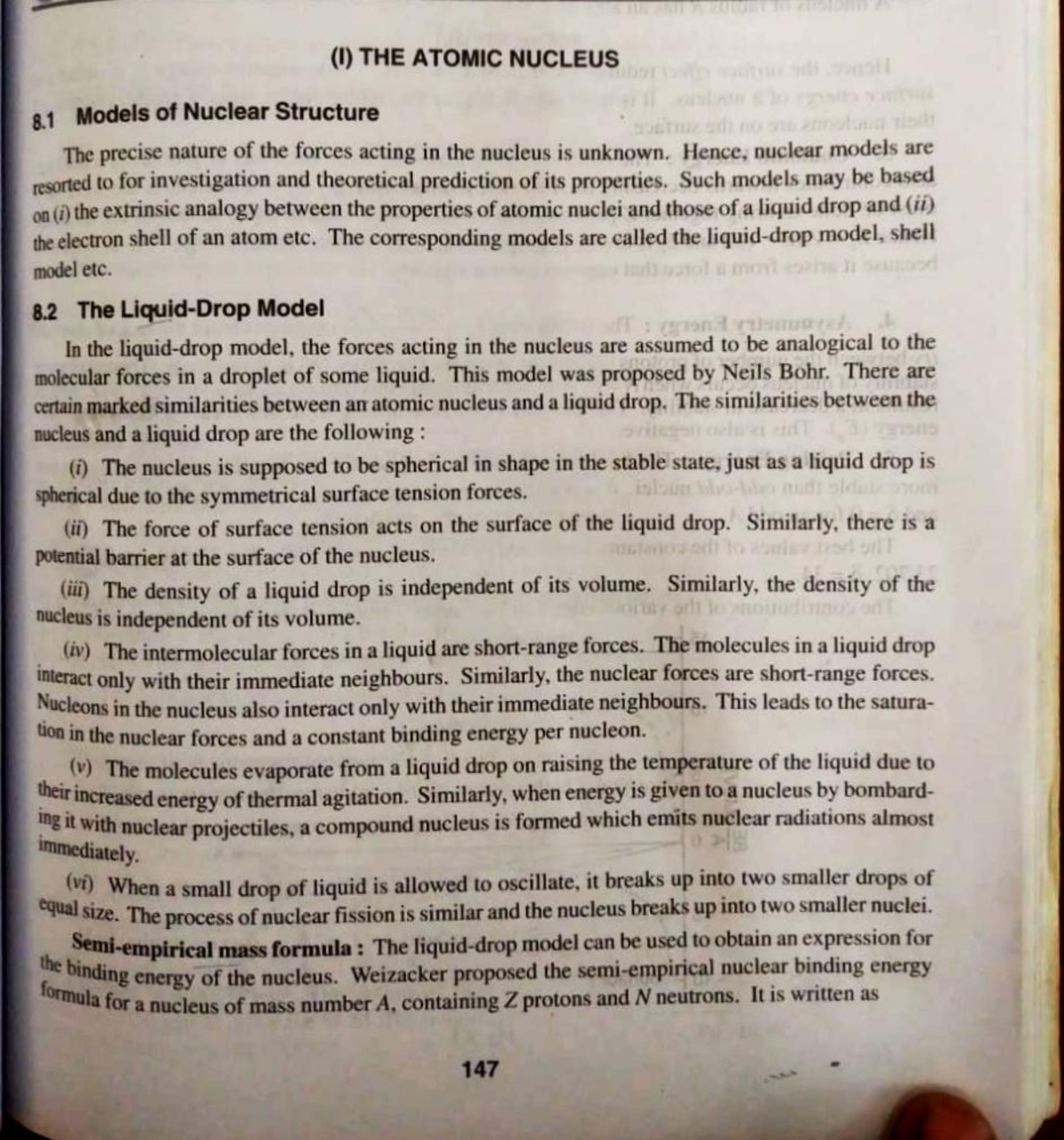 Unit-3: The Atomic Nucleus and Nuclear Models in Physics - Studocu