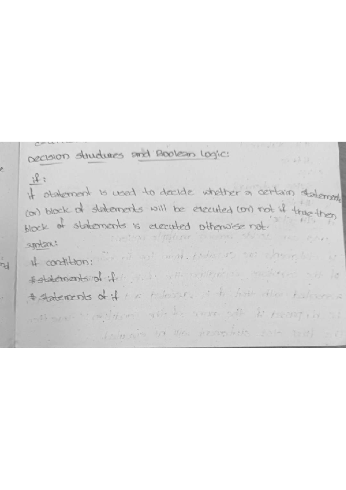 Decision Structures, Loops, Functions, and Modules in Python (CS101 ...
