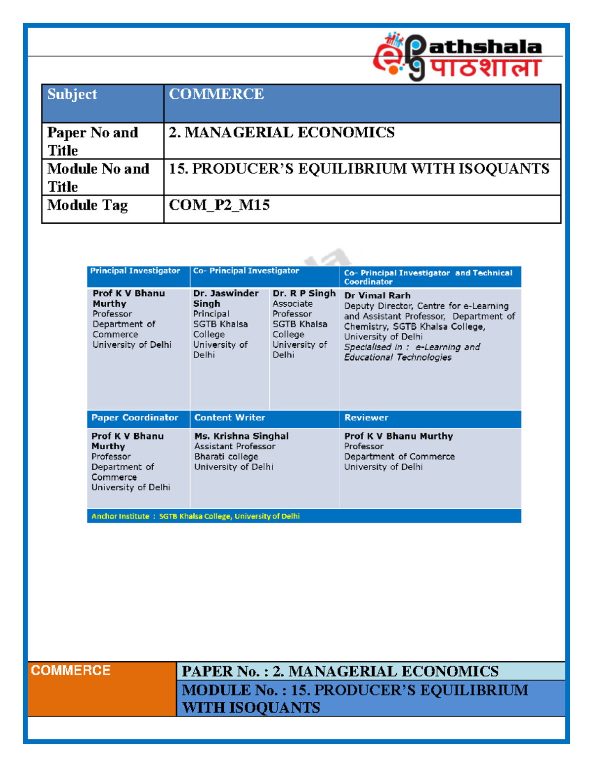 1455597037 COM P2 M15 Etext - COMMERCE PAPER No. : 2. MANAGERIAL ...