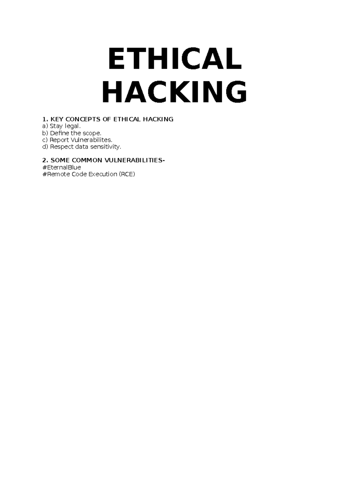 Ethical Hacking-Whitesec Cyber Security - Bachleor of Technology ...