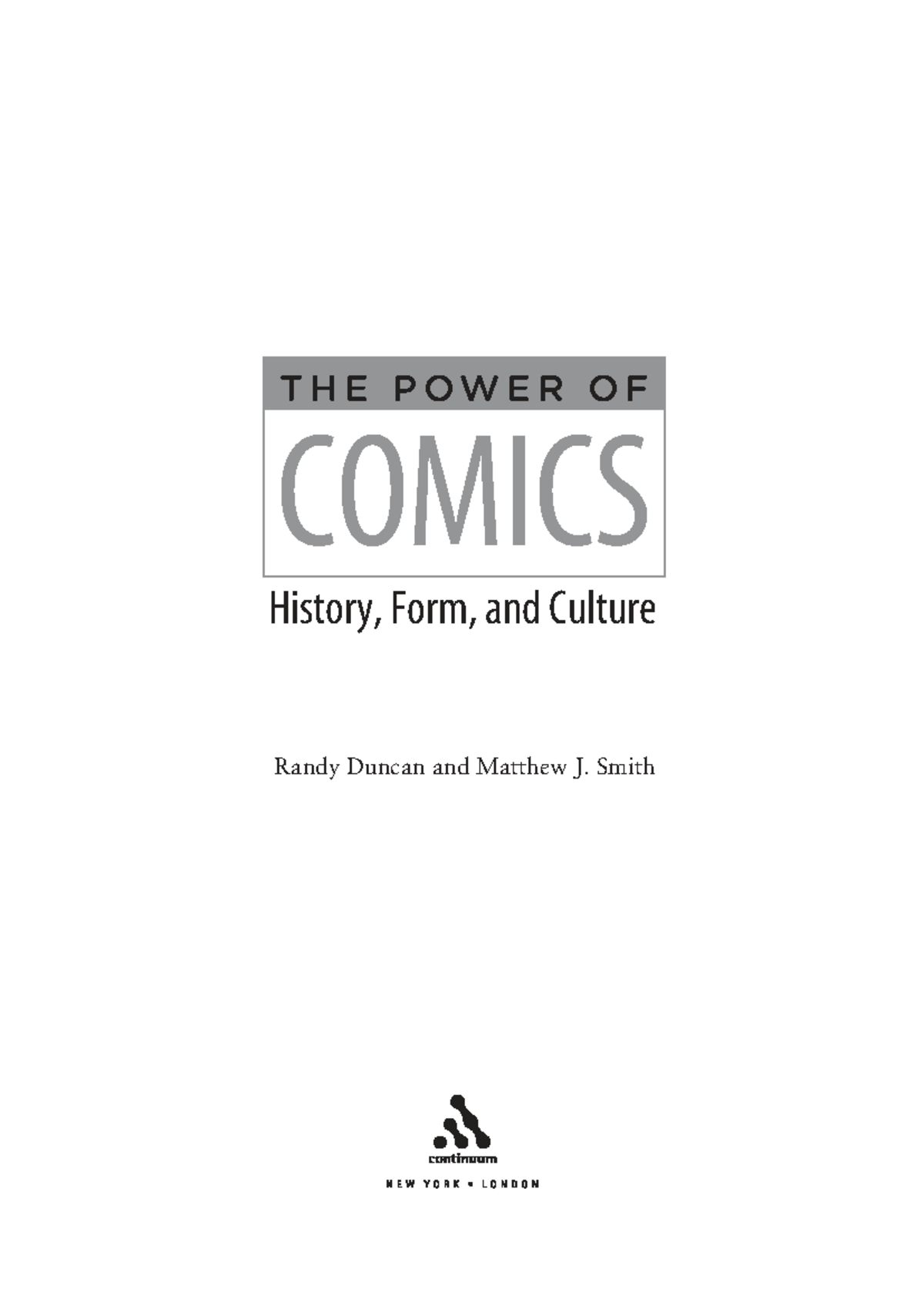 The Power of Comics (Chapter 6): Understanding Narrative Structures and ...