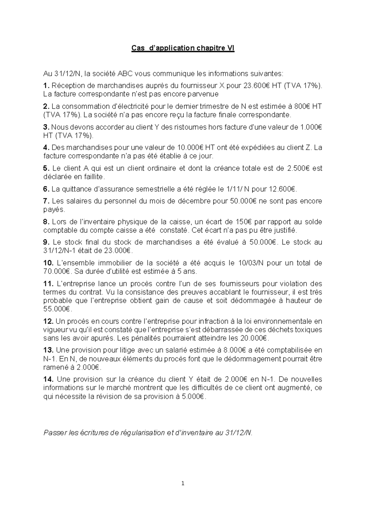 Corr ST 2025 Examen Partiel: Analyse des Transactions de la Société ABC ...