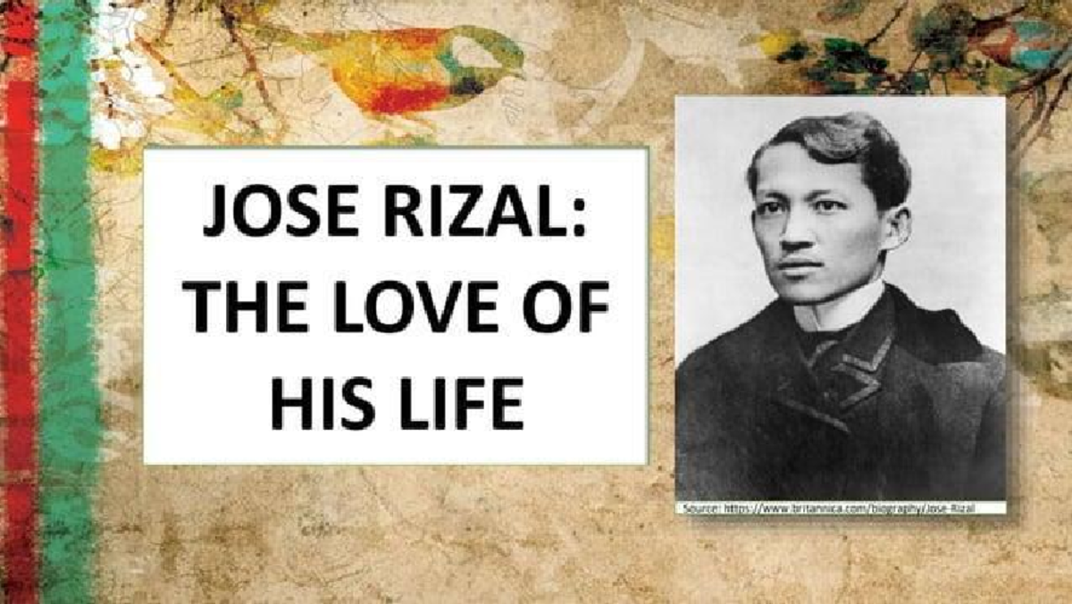 Jose Rizal's Love Life: A Study of His Relationships (Module 1) - Studocu