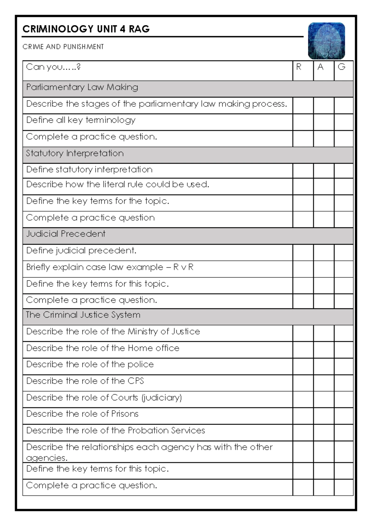Past paper Unit 2 Criminological Theories - 4 5 4 3 U B 0 1 0 1 ...