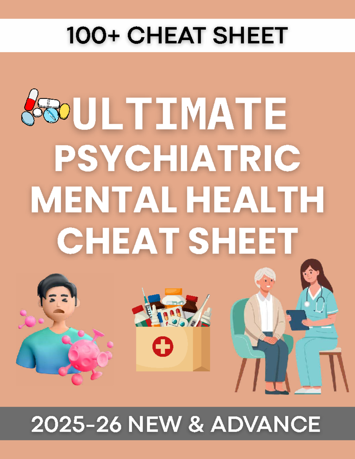 PSYCHIATRIC MENTAL HEALTH CHEAT SHEET: Comprehensive Study Guide - Studocu