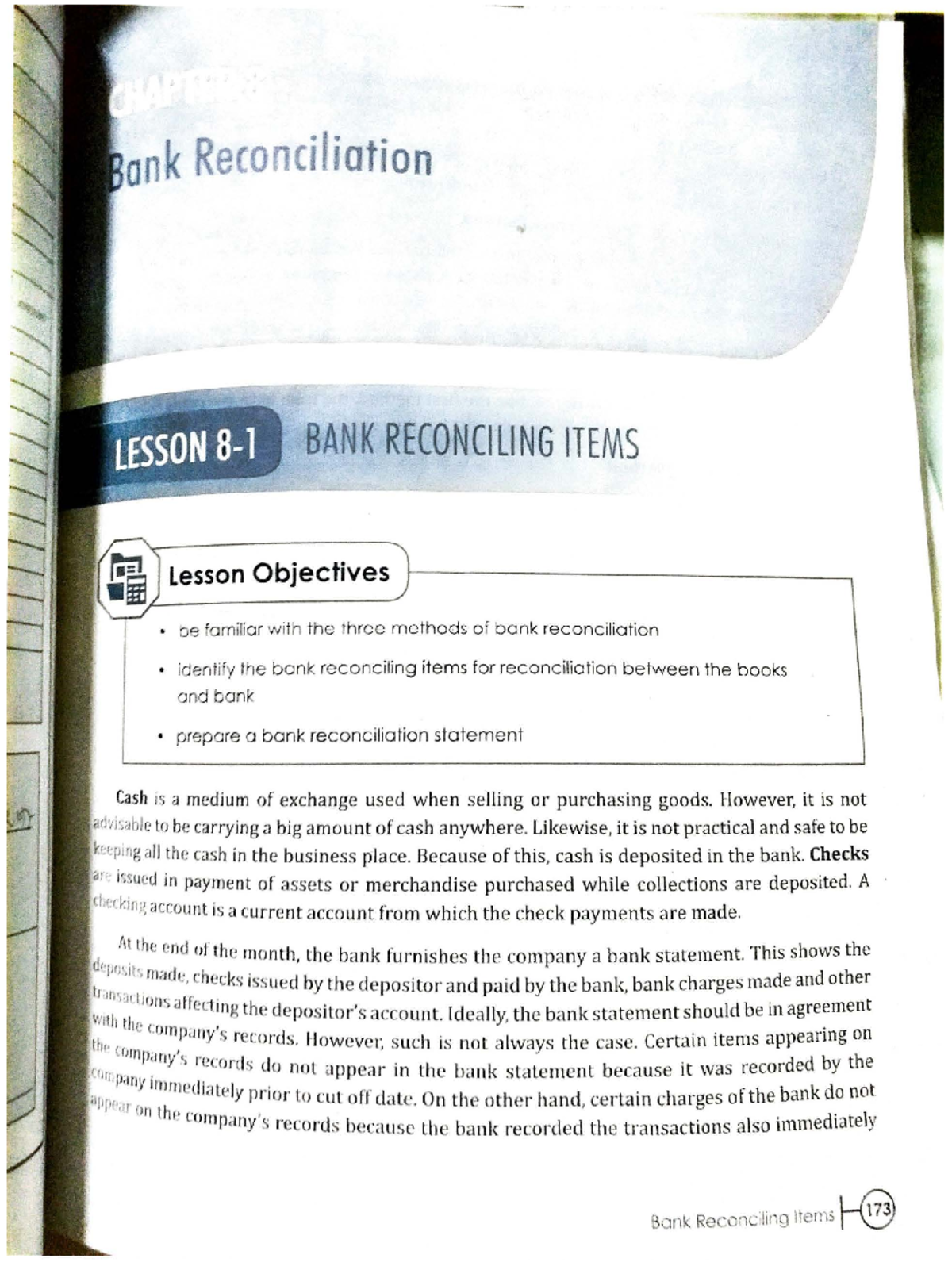 Bank Reconciliation: Techniques & Reconciliation Items for ACC101 - Studocu