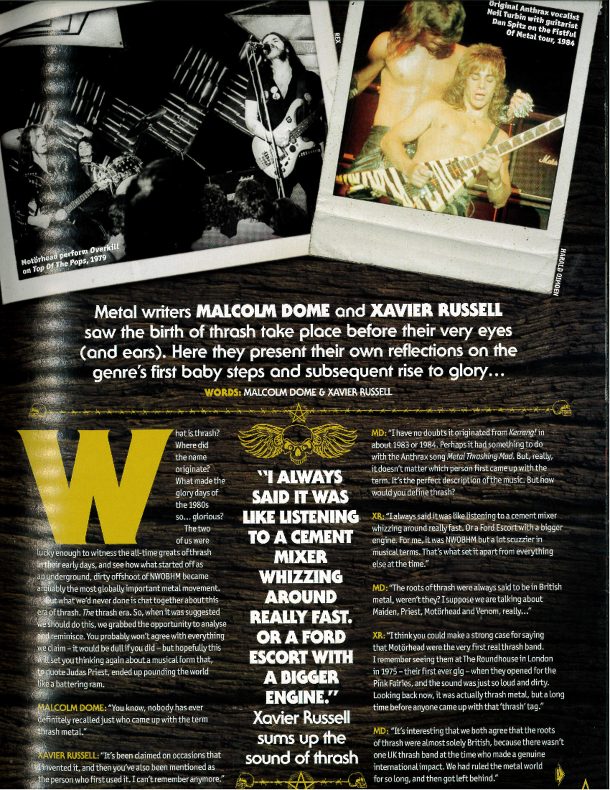 REX Metal Tour Analysis: Key Takeaways from 1984 Thrash Era - Studocu