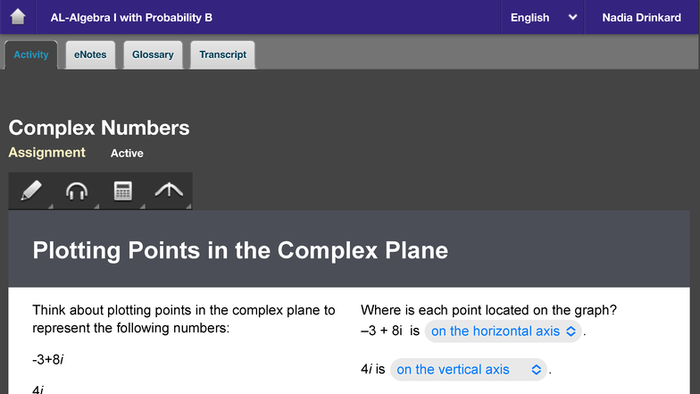 AL-Algebra I with Probability B - Imagine Edgenuity for Students ...