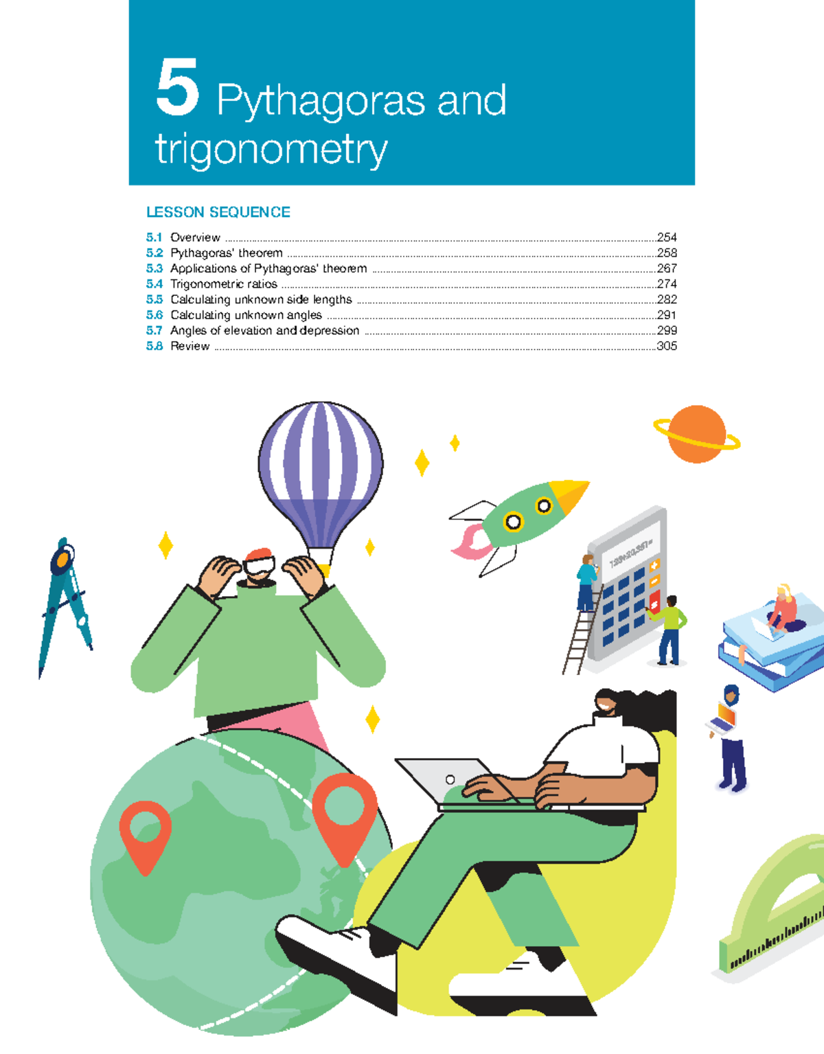 Year 9 Pythagoras and Trigonometry: Lesson Sequence Overview - Studocu