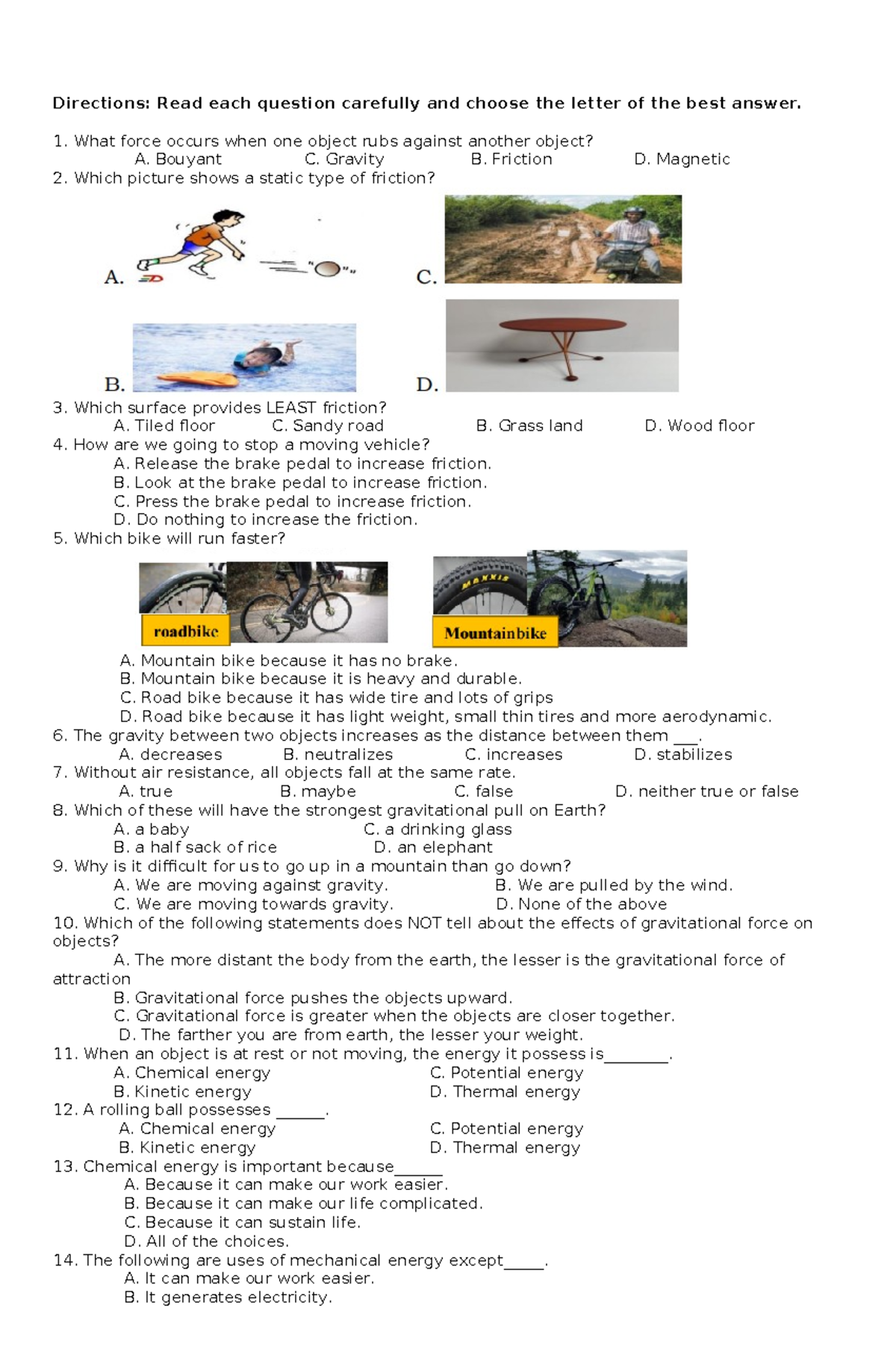 DTC PT Q3 Science 6 Exam Questions & Answer Key - Studocu