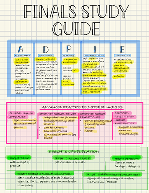 Nursing 101 Study Guide: Chapter 1 Overview and Key Concepts ...