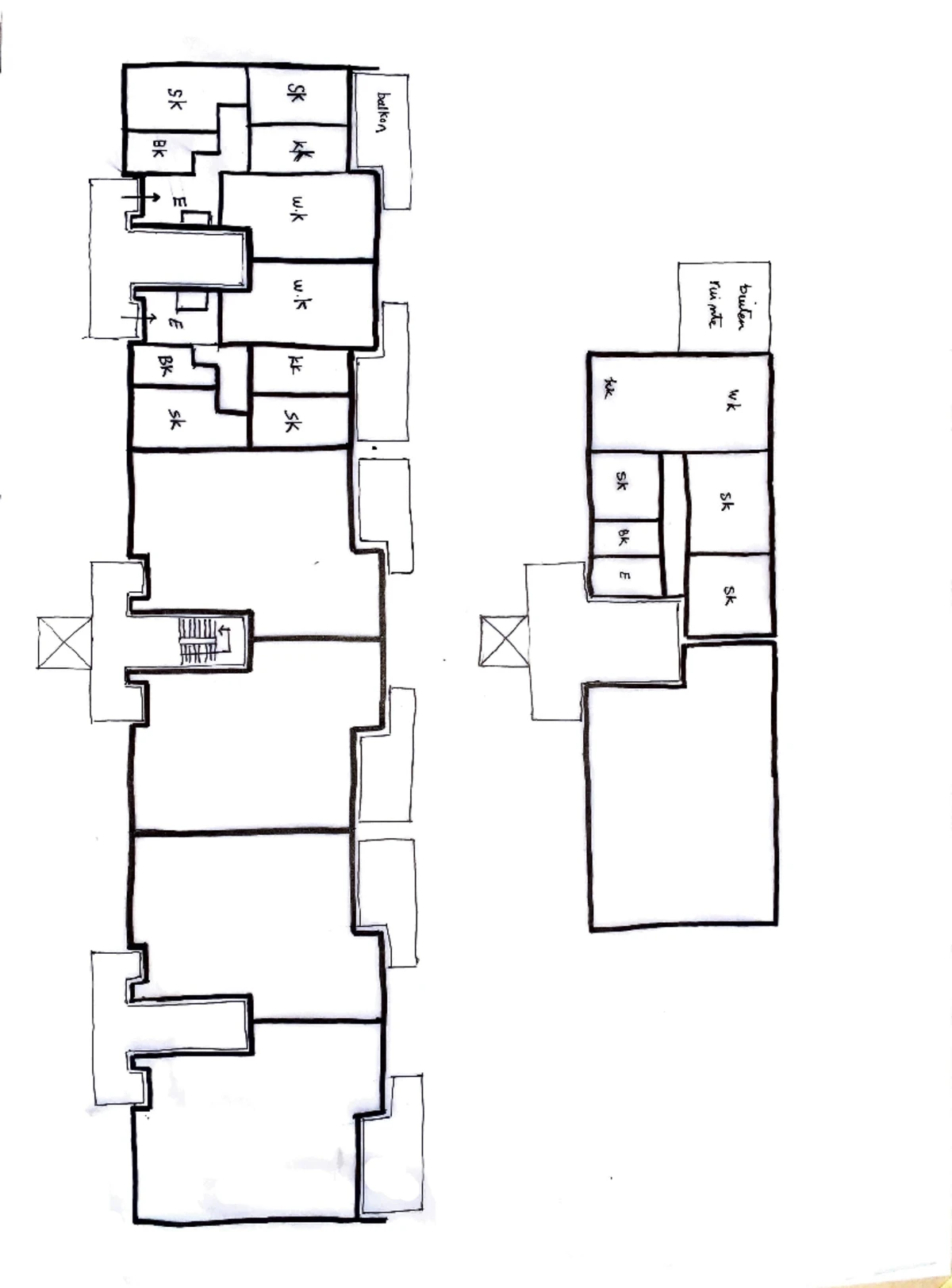 Bouwkunde Standaard Lijndiktes en Arceringen - Document 16 - Studeersnel