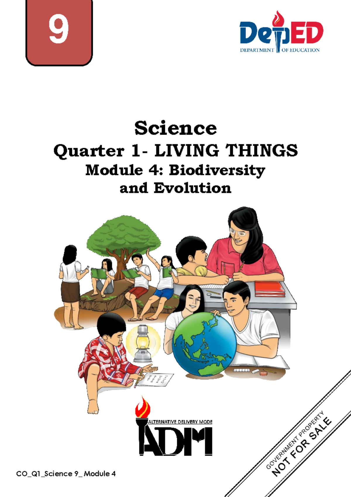 Science-9 Q1 Mod4 Biodiversity-and-Evolution Ver Final - Science ...