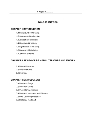 RRL - Pomelo - Summary Methods of Research - REVIEW OF RELATED ...