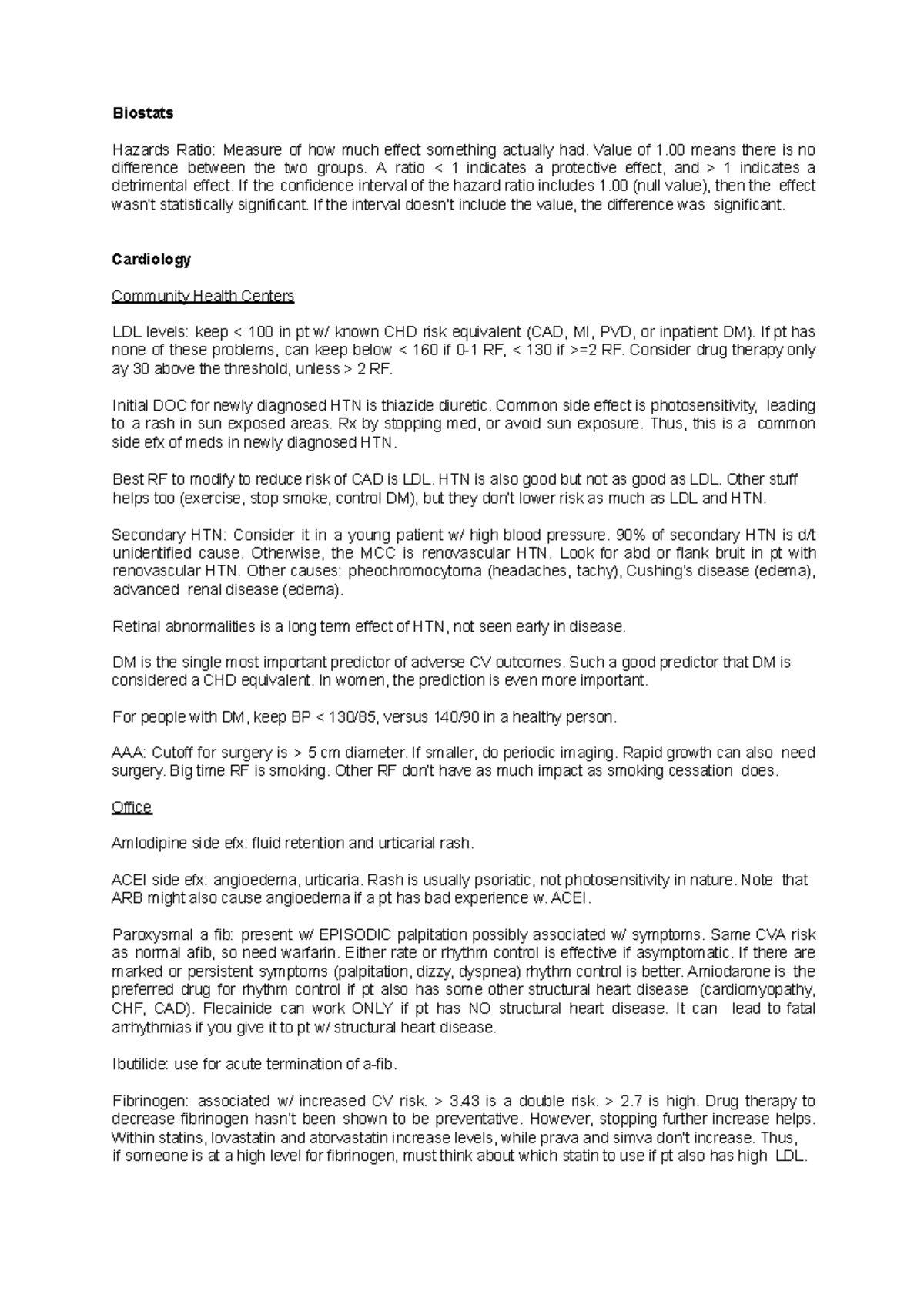 USMLE World Step 3 High Yield Notes: Comprehensive Review Guide - Studocu