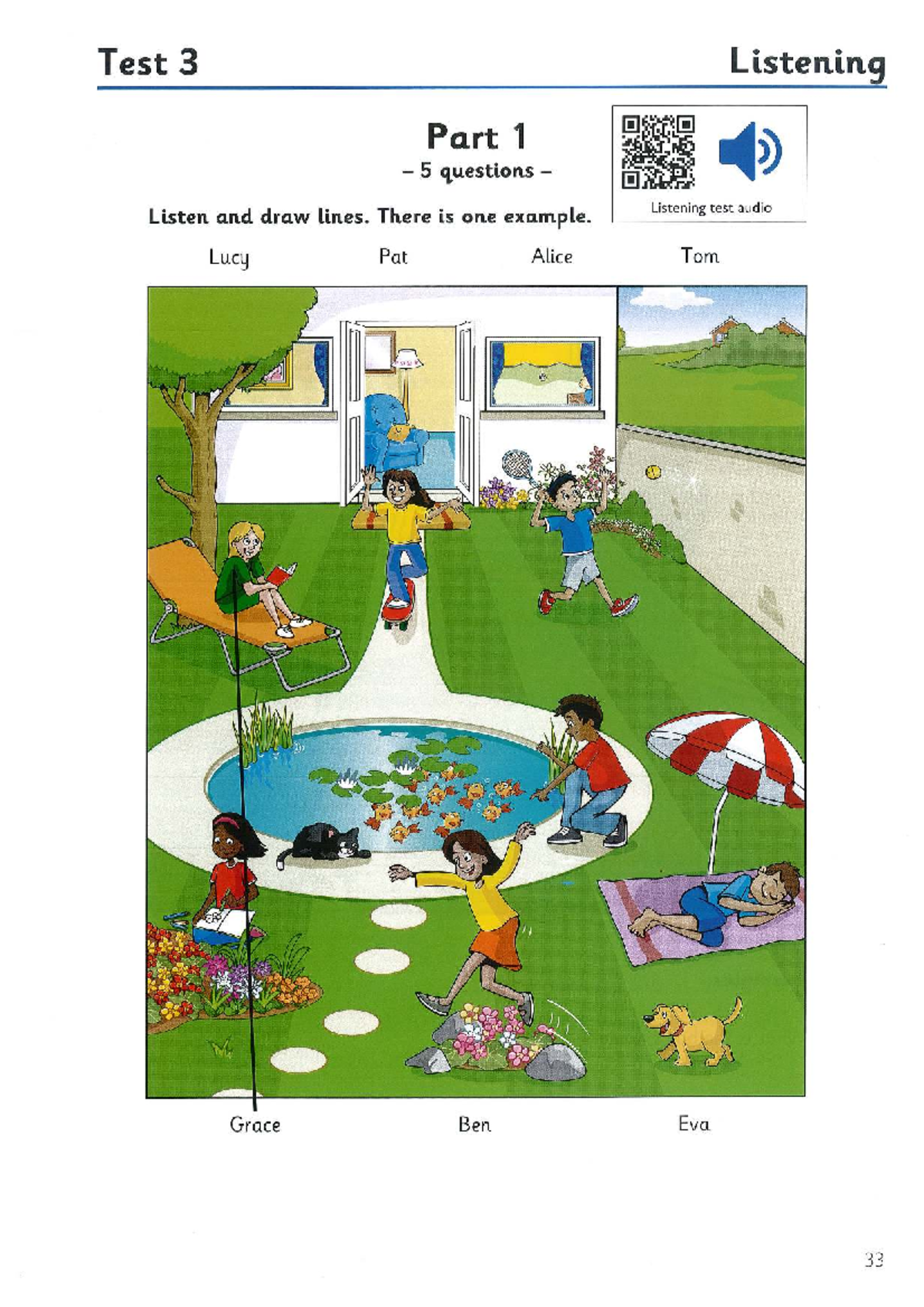 Đề thi giữa kì Starters - Listening & Reading Test 3 - Studocu