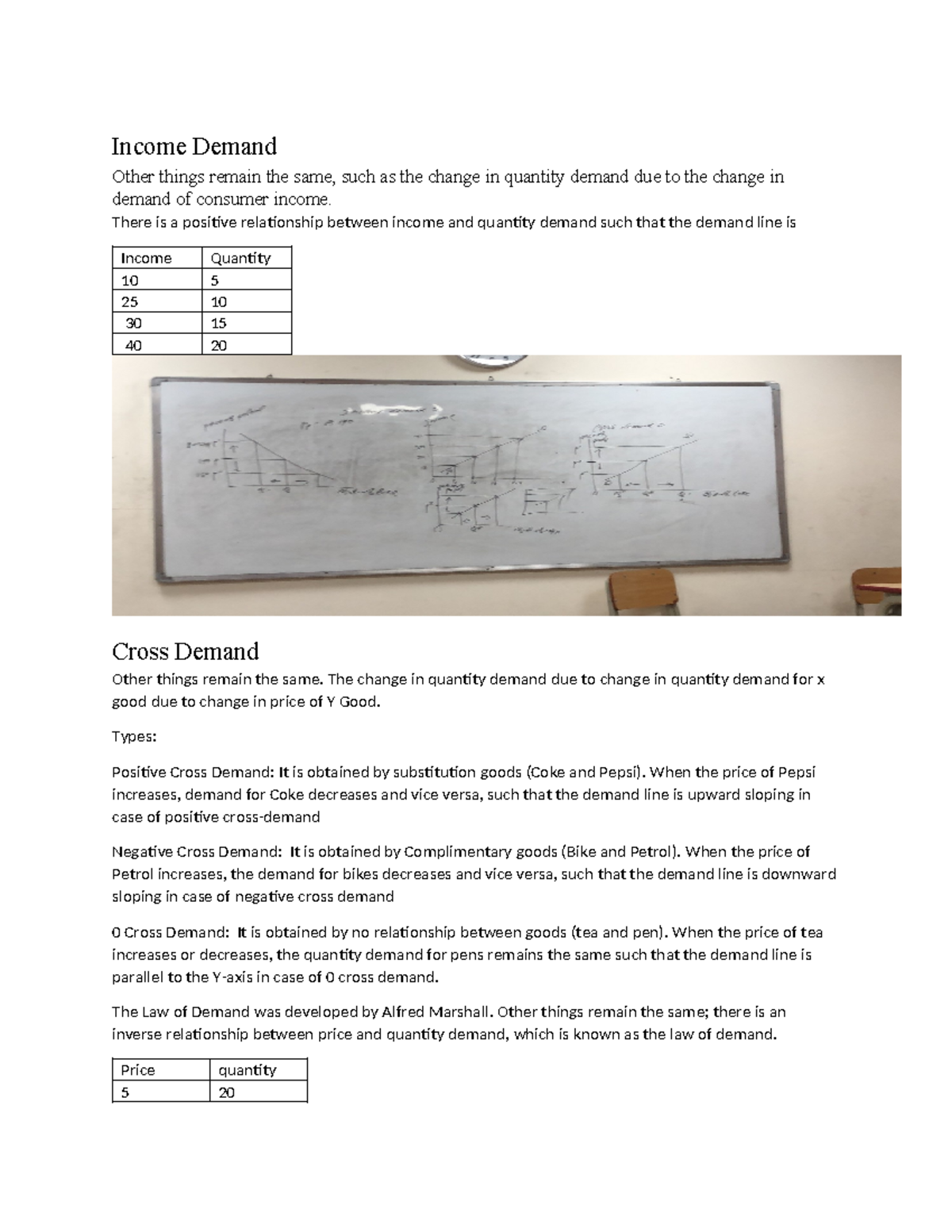 Income Demand - i need it for my project - Income Demand Other things ...