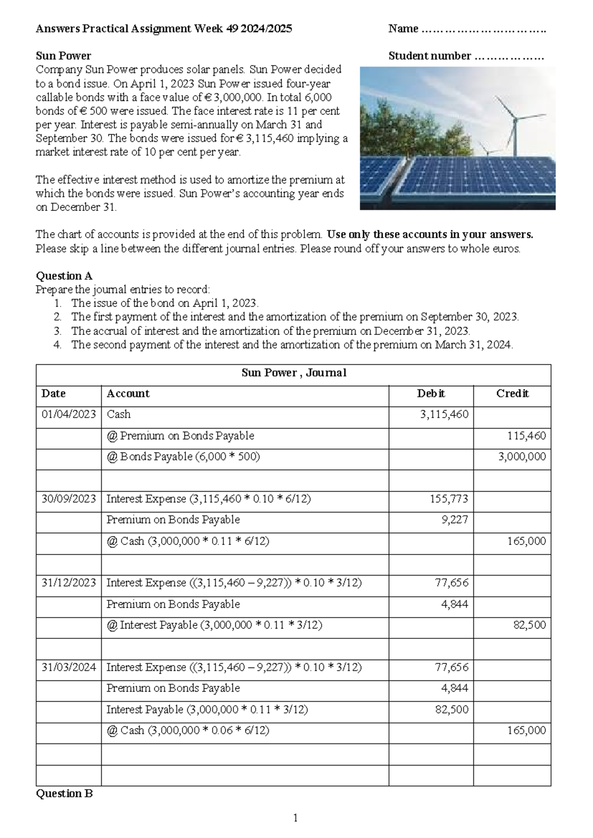 Practical week 49 2024 answers - Answers Practical Assignment Week 49 ...