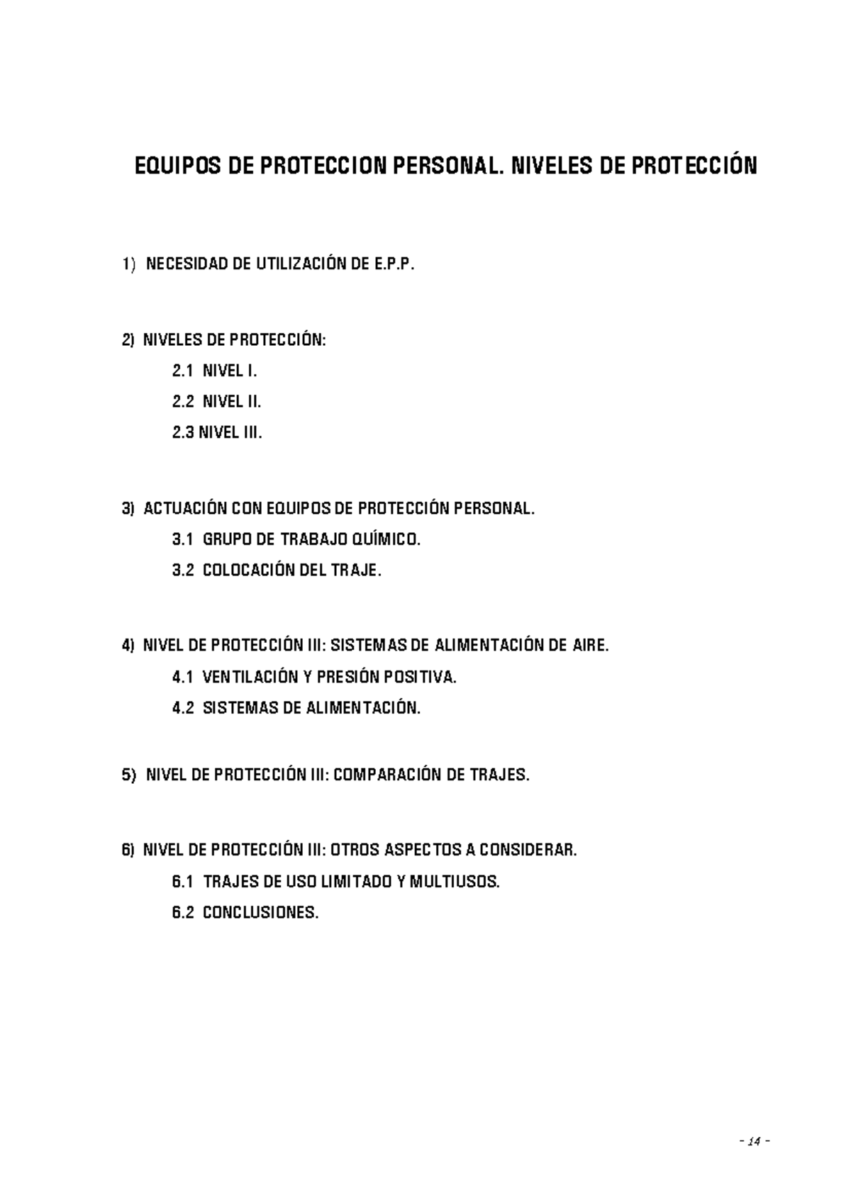 EPP y Niveles de Protección: Guía Completa para Intervenciones Químicas ...