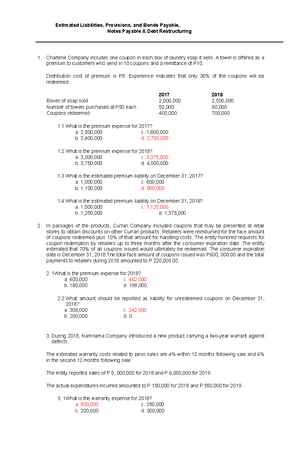 Problem 5-9 - NONE - Chapter 5- bonds payable Problem 5-9 (P) Problem 5 ...