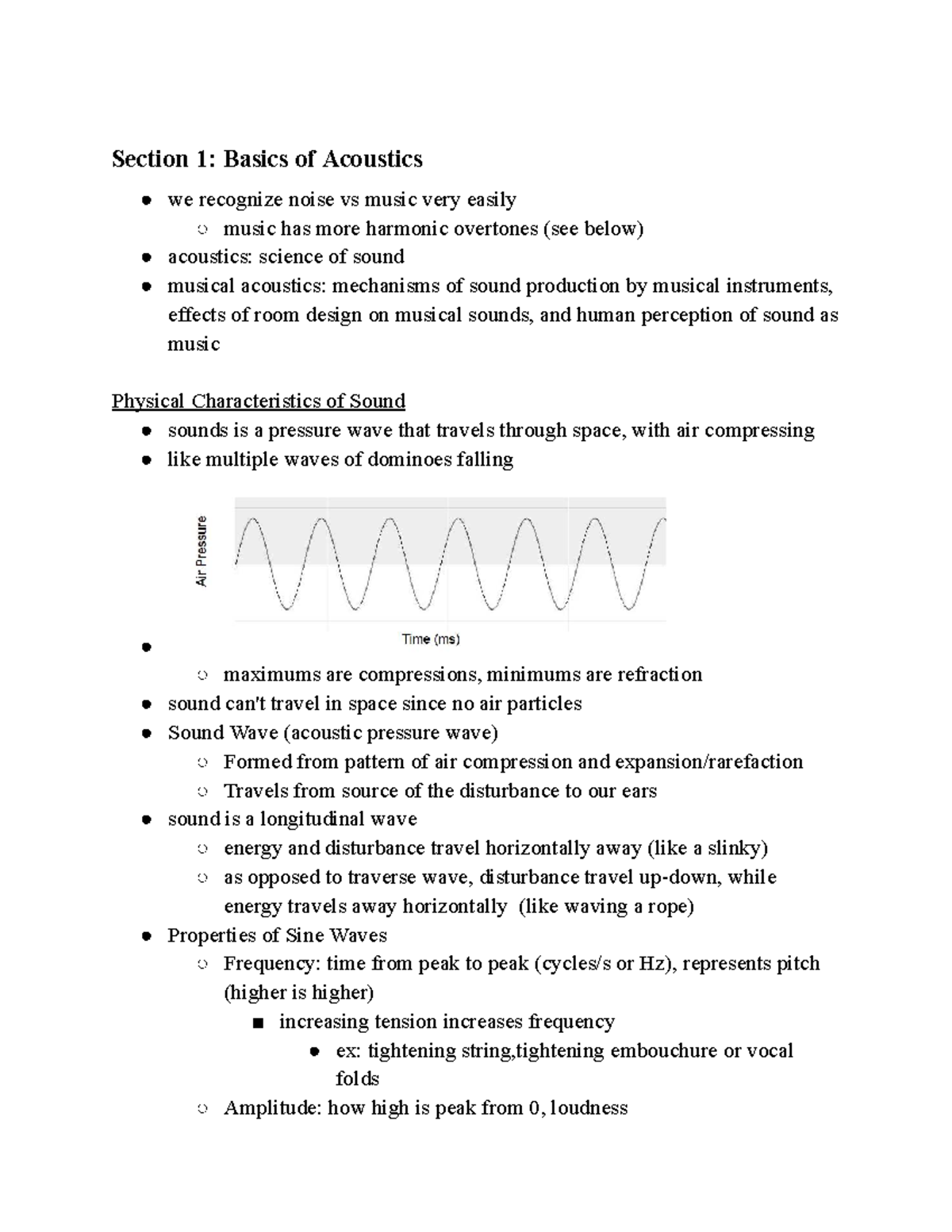 Music cognition: understanding acoustics, auditory perception, and ...